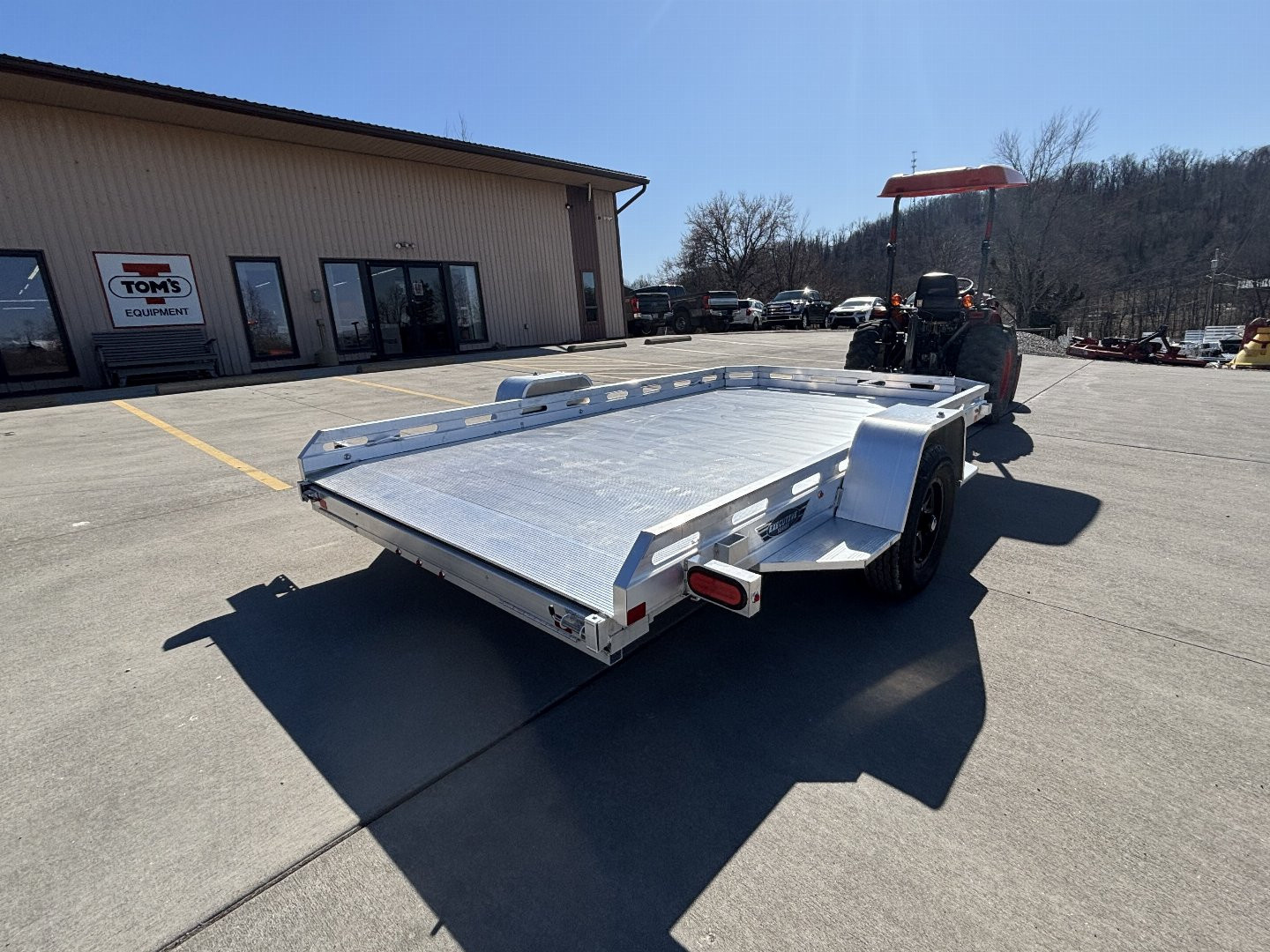 New 2027 Aluma Trailers 7712HSLR Executive Series Aluminum Utility ...