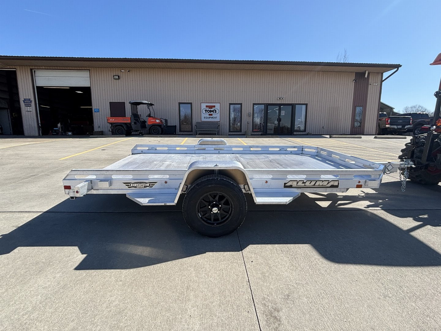 New 2027 Aluma Trailers 7712HSLR Executive Series Aluminum Utility ...