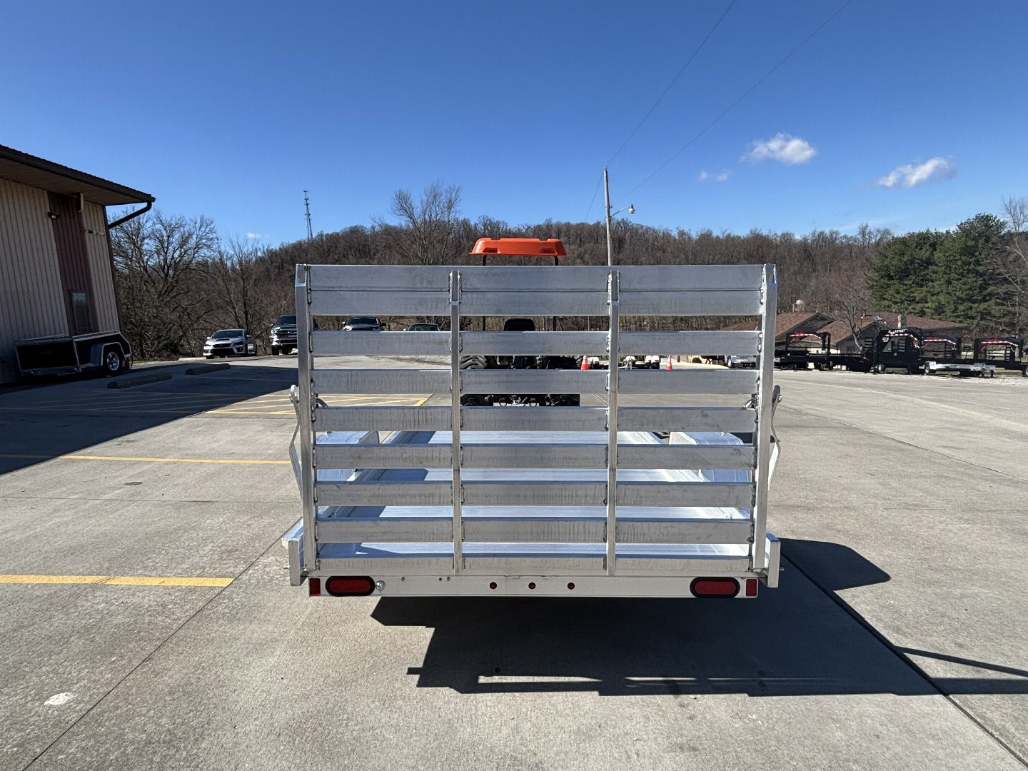 New 2026 Aluma 6810H Aluminum Utility Trailer W/ Ramp - 2990# GVWR for ...