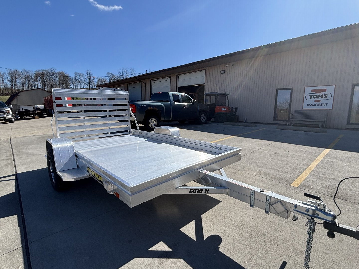 New 2026 Aluma 6810H Aluminum Utility Trailer W/ Ramp - 2990# GVWR for ...
