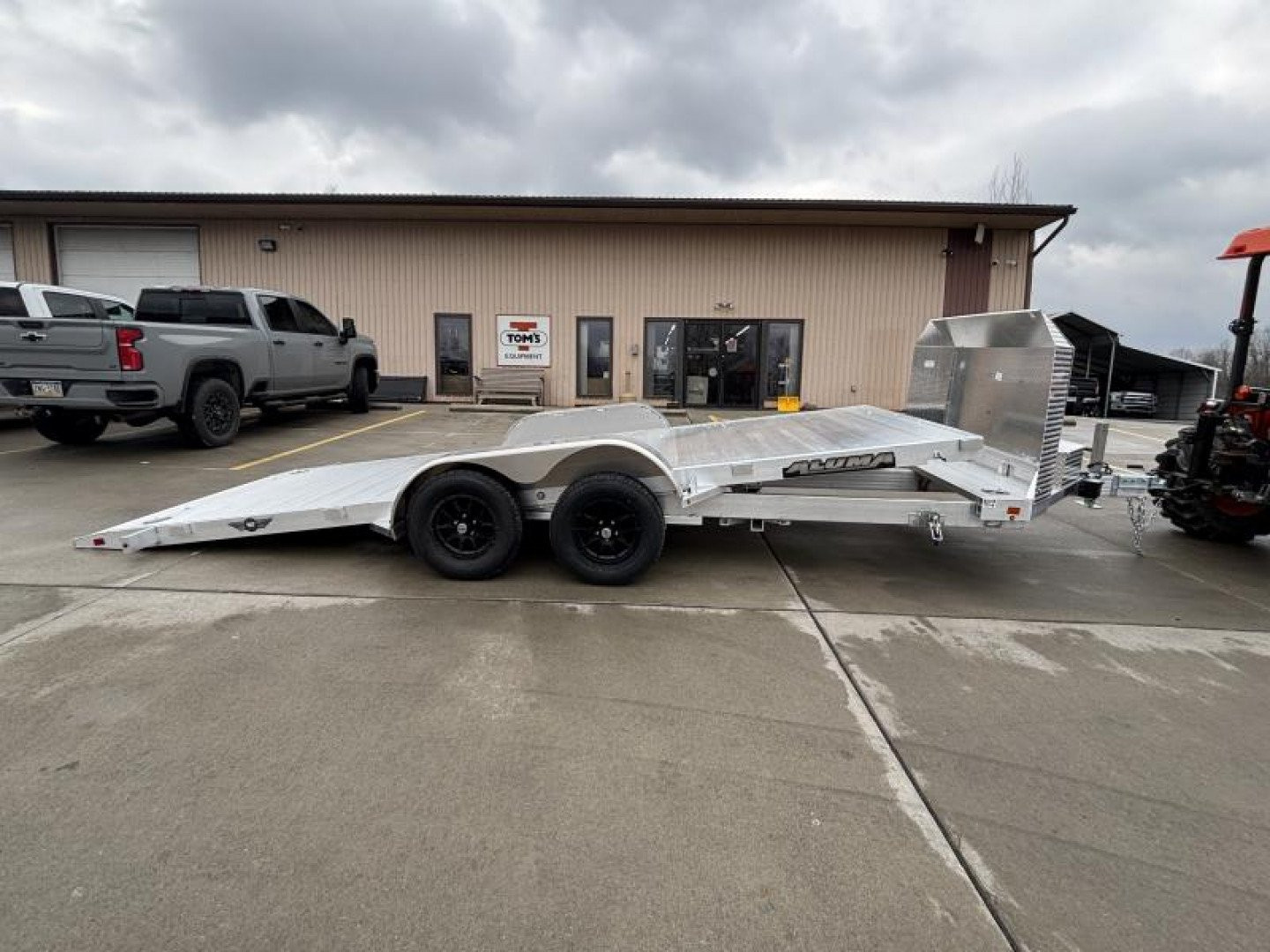 New 2026 Aluma Trailers 8218-Tilt Executive Series Car Hauler Trailer ...