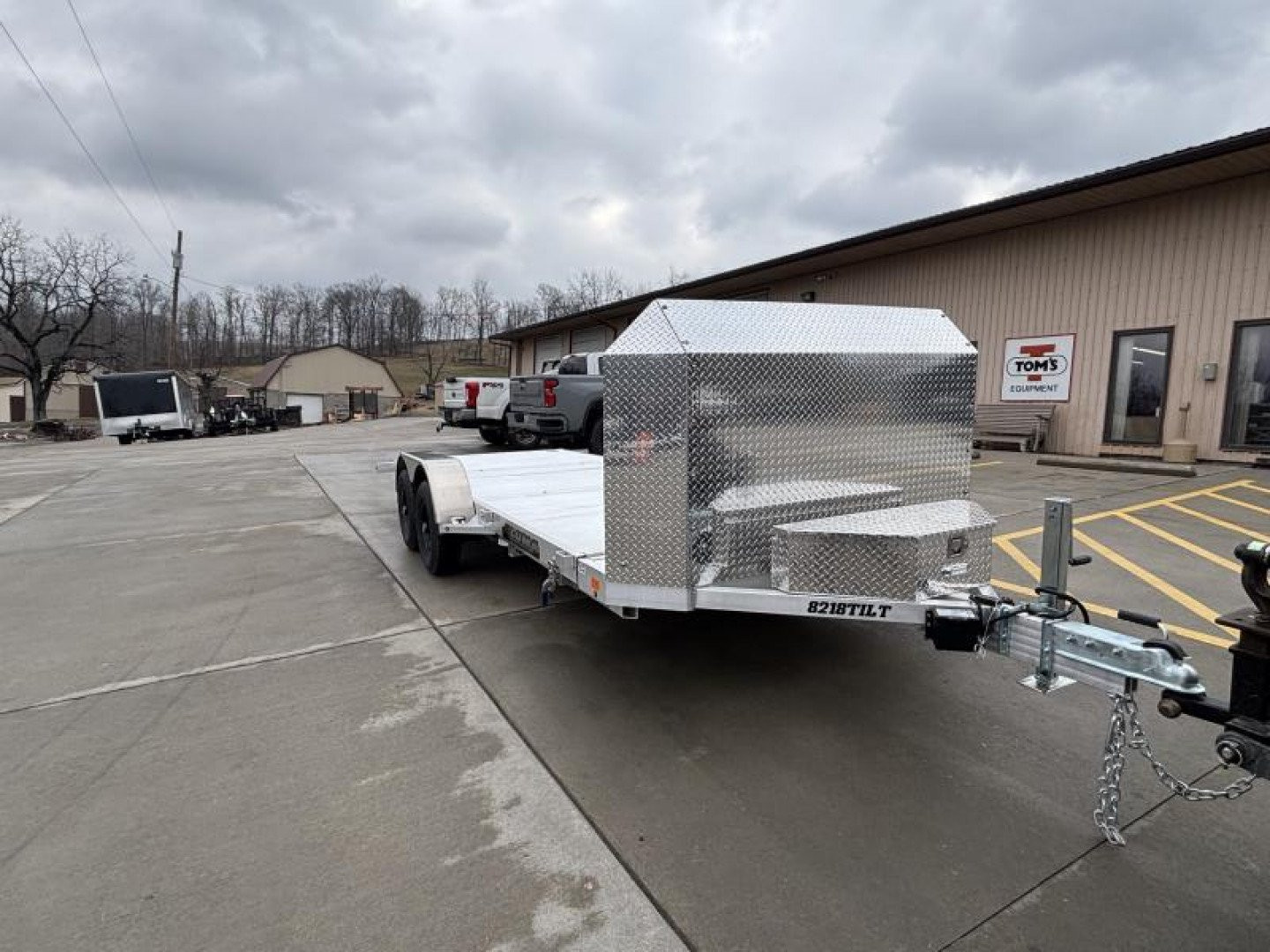 New 2026 Aluma Trailers 8218-Tilt Executive Series Car Hauler Trailer ...
