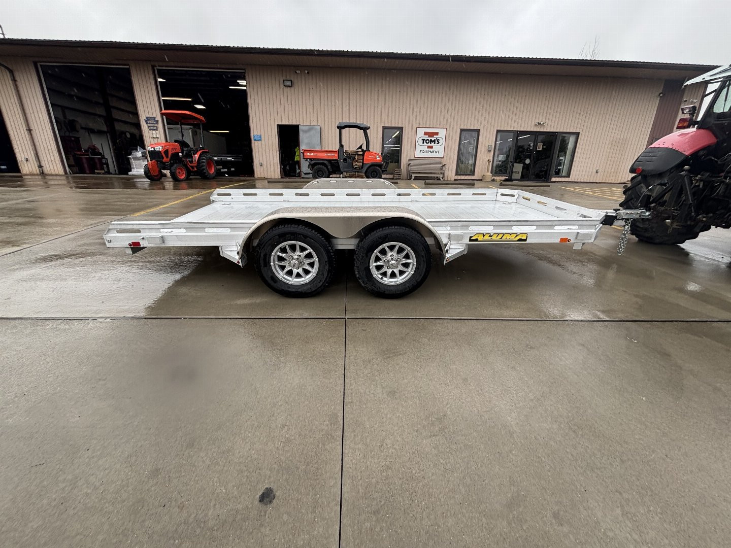 New 2026 Aluma Trailers 7814TA-R Aluminum Utility Trailer W/ Slide Out ...
