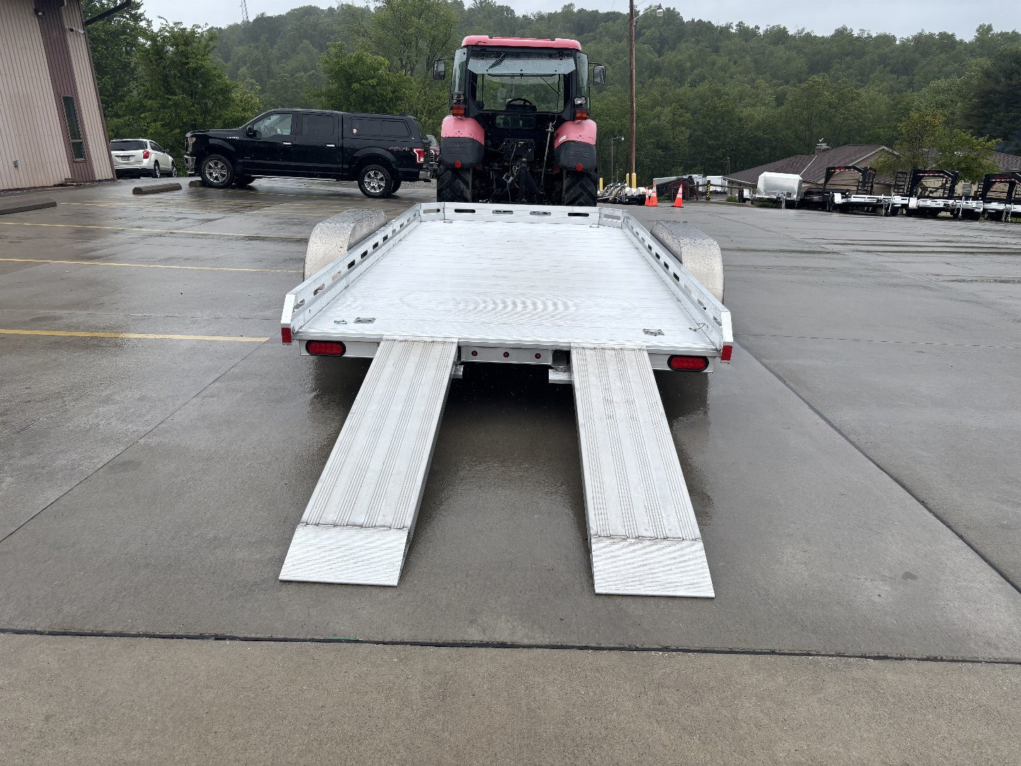 New 2026 Aluma Trailers 7814TA-R Aluminum Utility Trailer W/ Slide Out ...