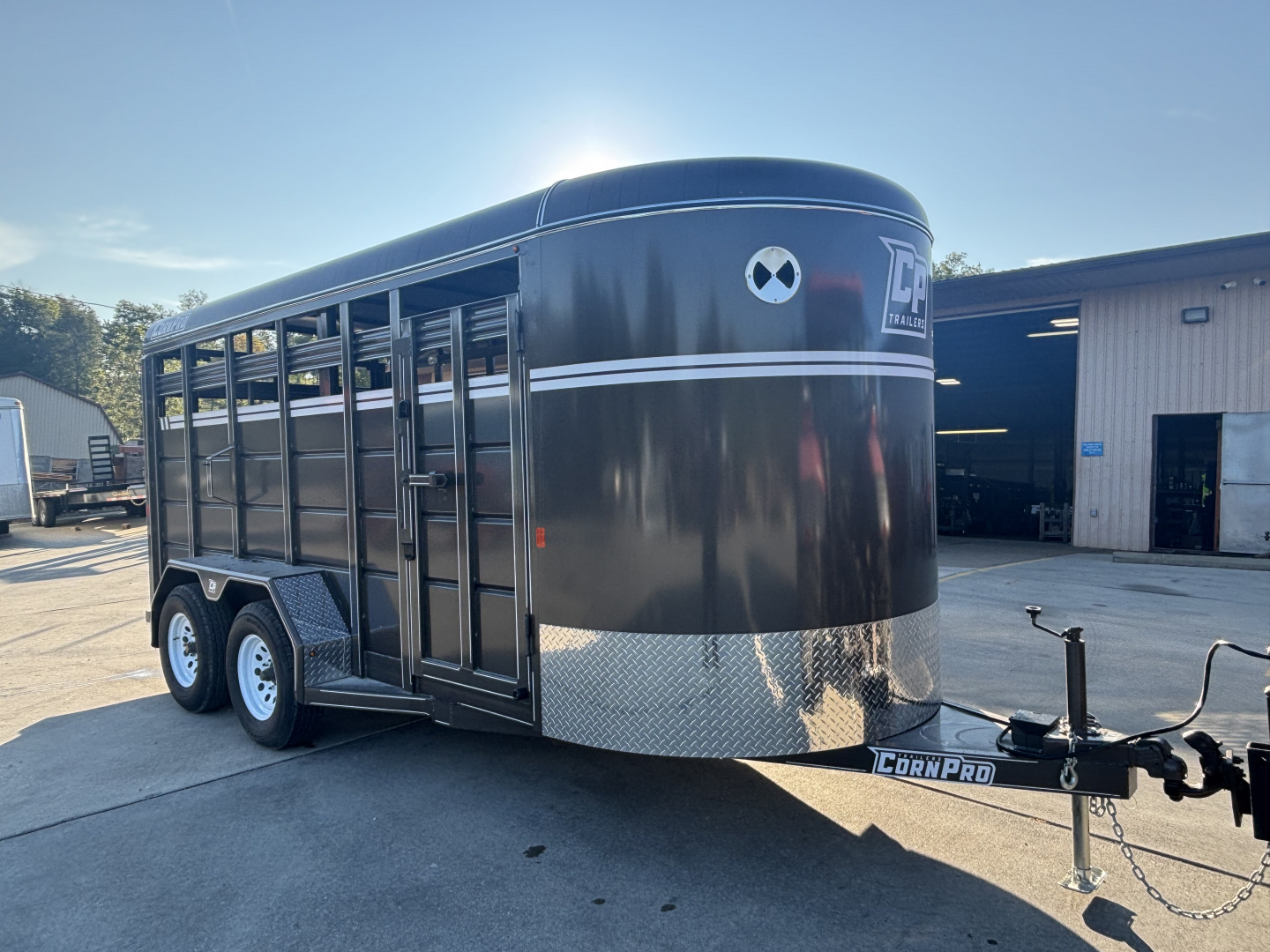 New 2026 Corn Pro SB-16 6S Stock Trailer - 7000# GVWR