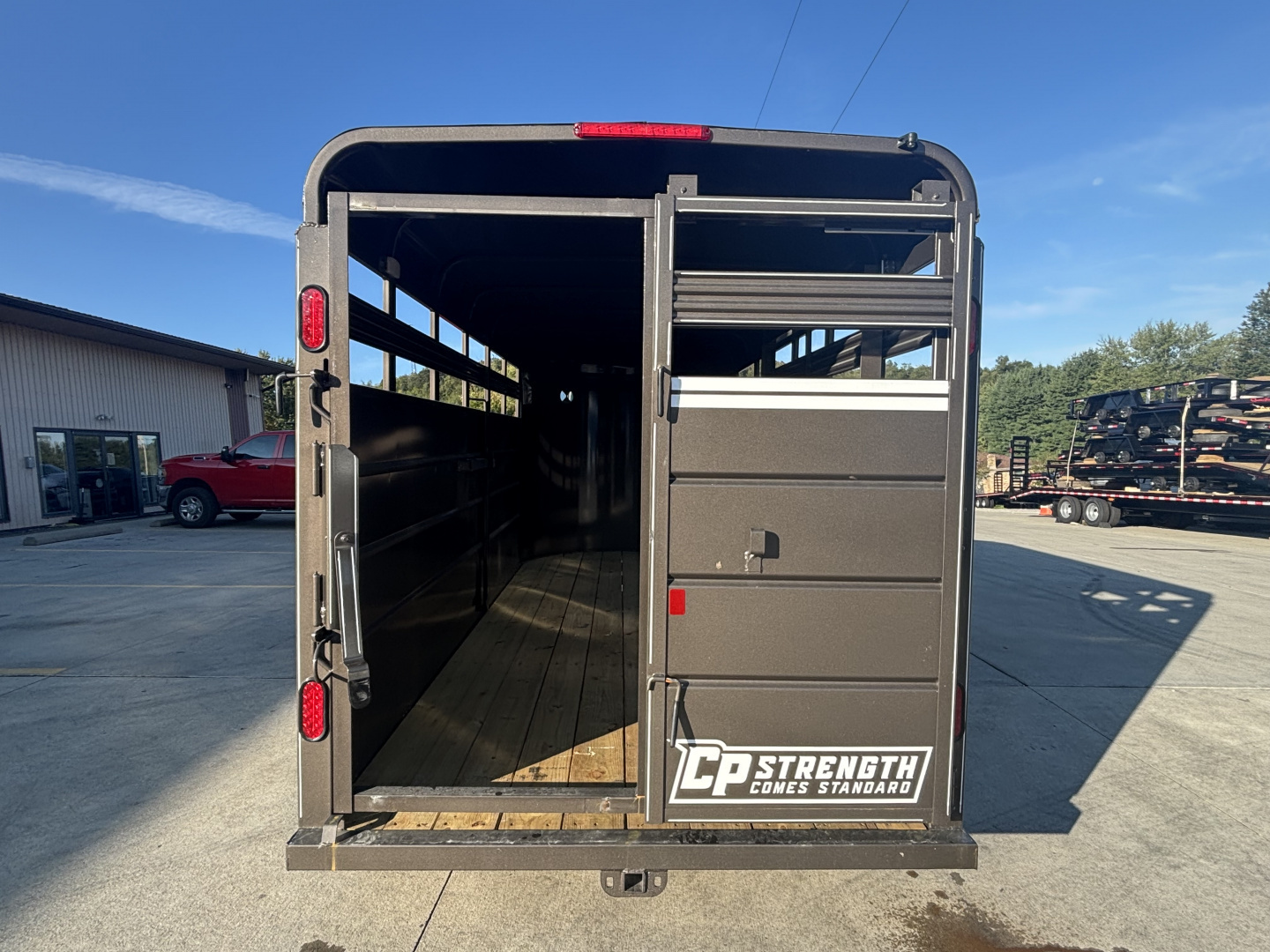 New ***COMING SOON*** 2026 Corn Pro SB-16 6S Stock Trailer - Gray ...