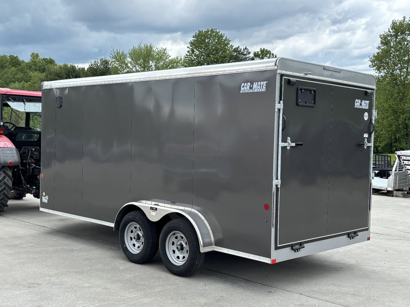 New 2025 Car Mate Trailers 7x16 Avalanche Enclosed Trailer (V-Nose ...