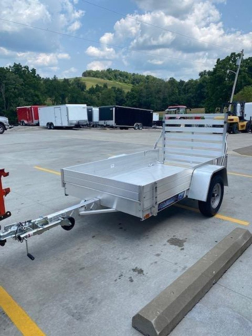 New 2027 Aluma Trailers 548 ESA Aluminum Utility Trailer w/ Ramp & 12 ...