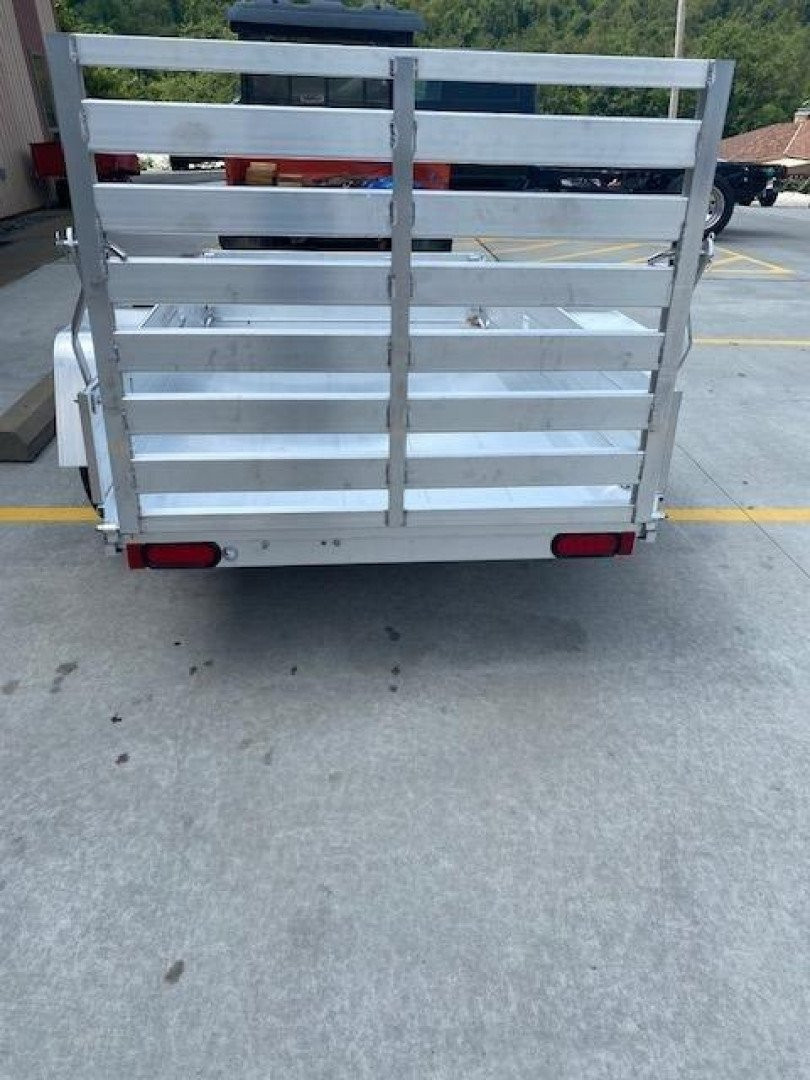 New 2027 Aluma Trailers 548 ESA Aluminum Utility Trailer w/ Ramp & 12 ...
