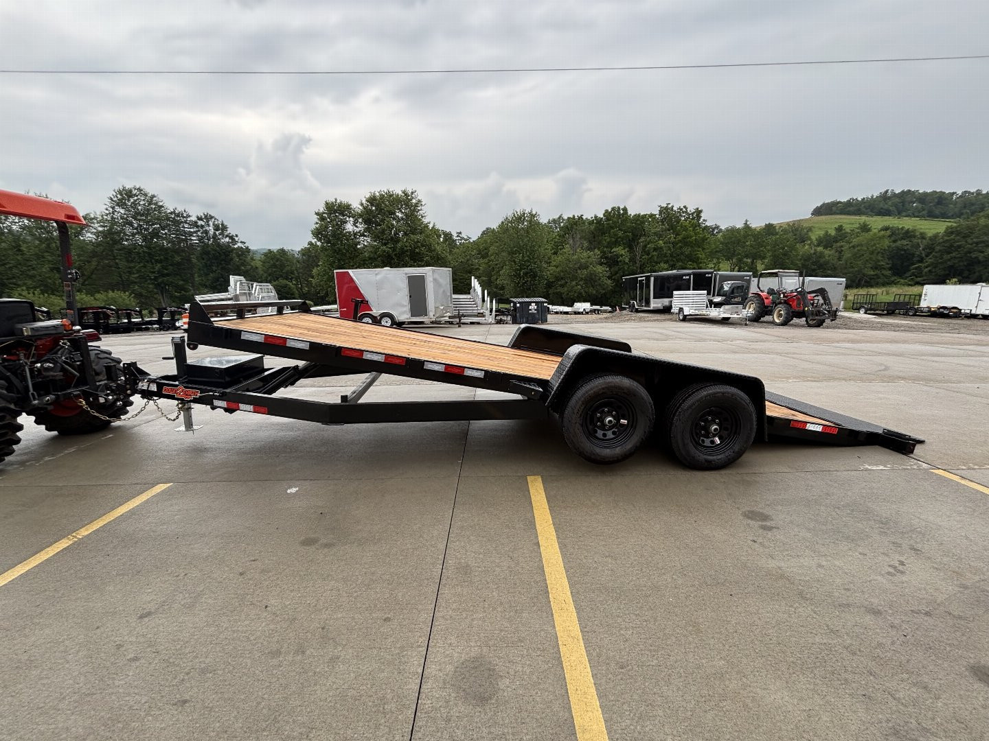 New 2025 Down 2 Earth Trailers 82"x20' Car/Equipment Hauler - Power ...