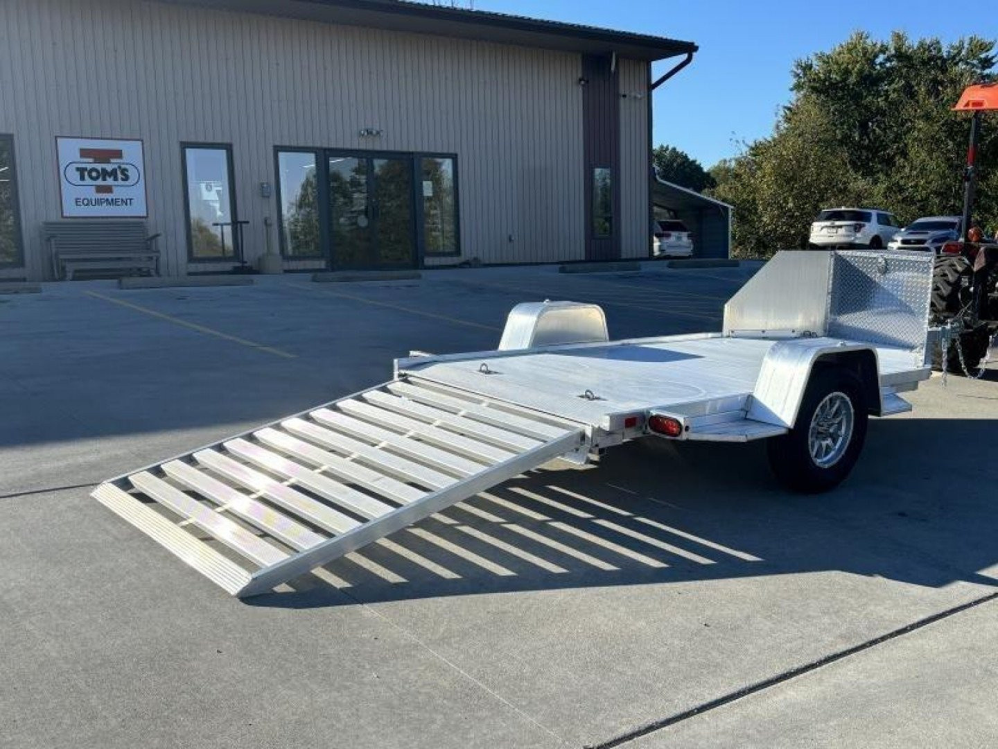 New 2026 Aluma Trailers TK1 S-R Aluminum Trike Trailer W/ Slide Out ...