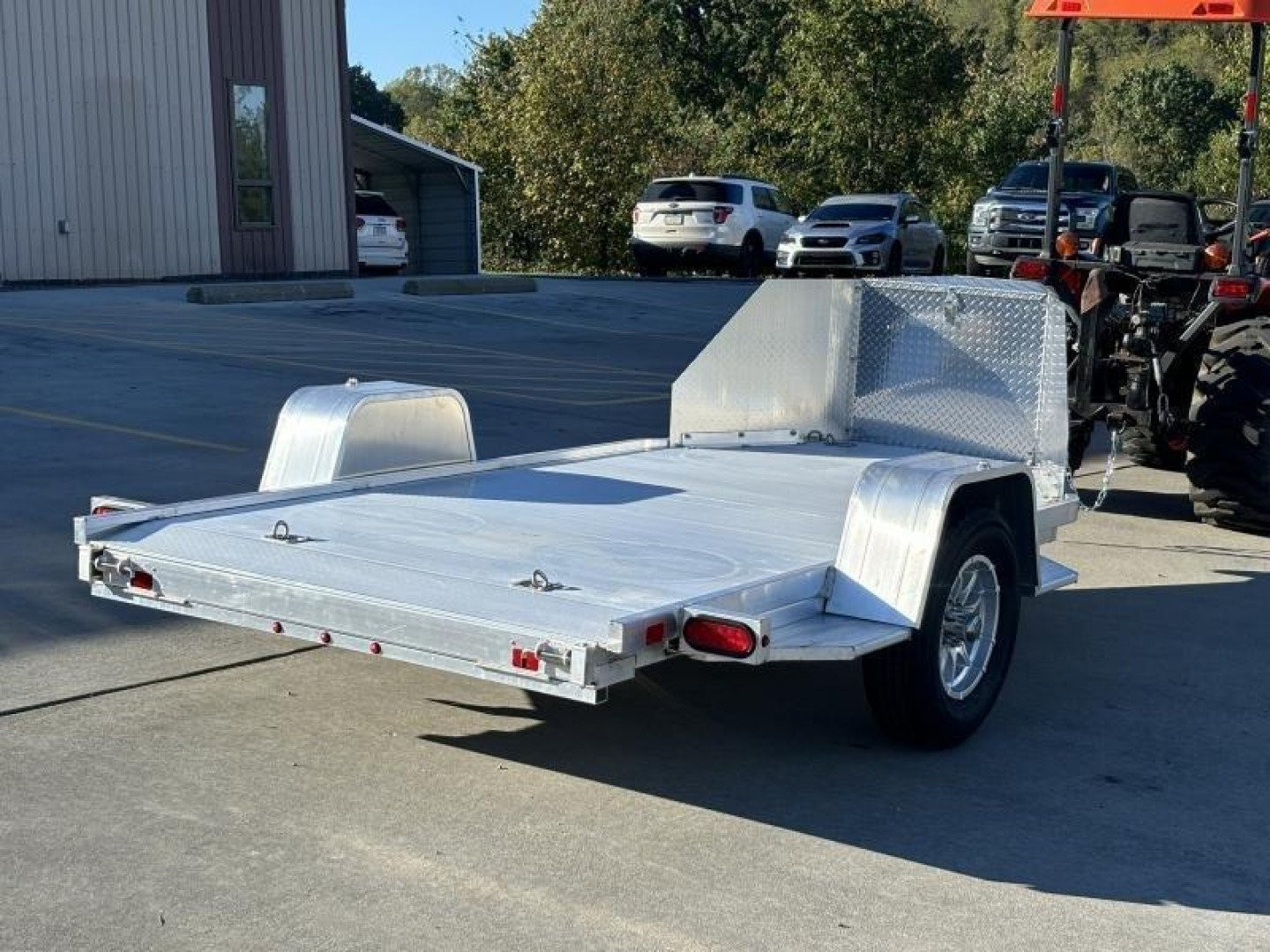 New 2026 Aluma Trailers TK1 S-R Aluminum Trike Trailer W/ Slide Out ...