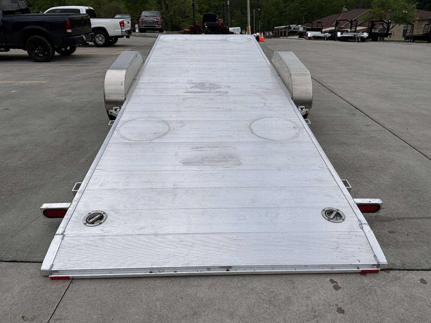 New 2026 Aluma Trailers 8220H-TILT Aluminum Car Hauler Tilt Trailer ...