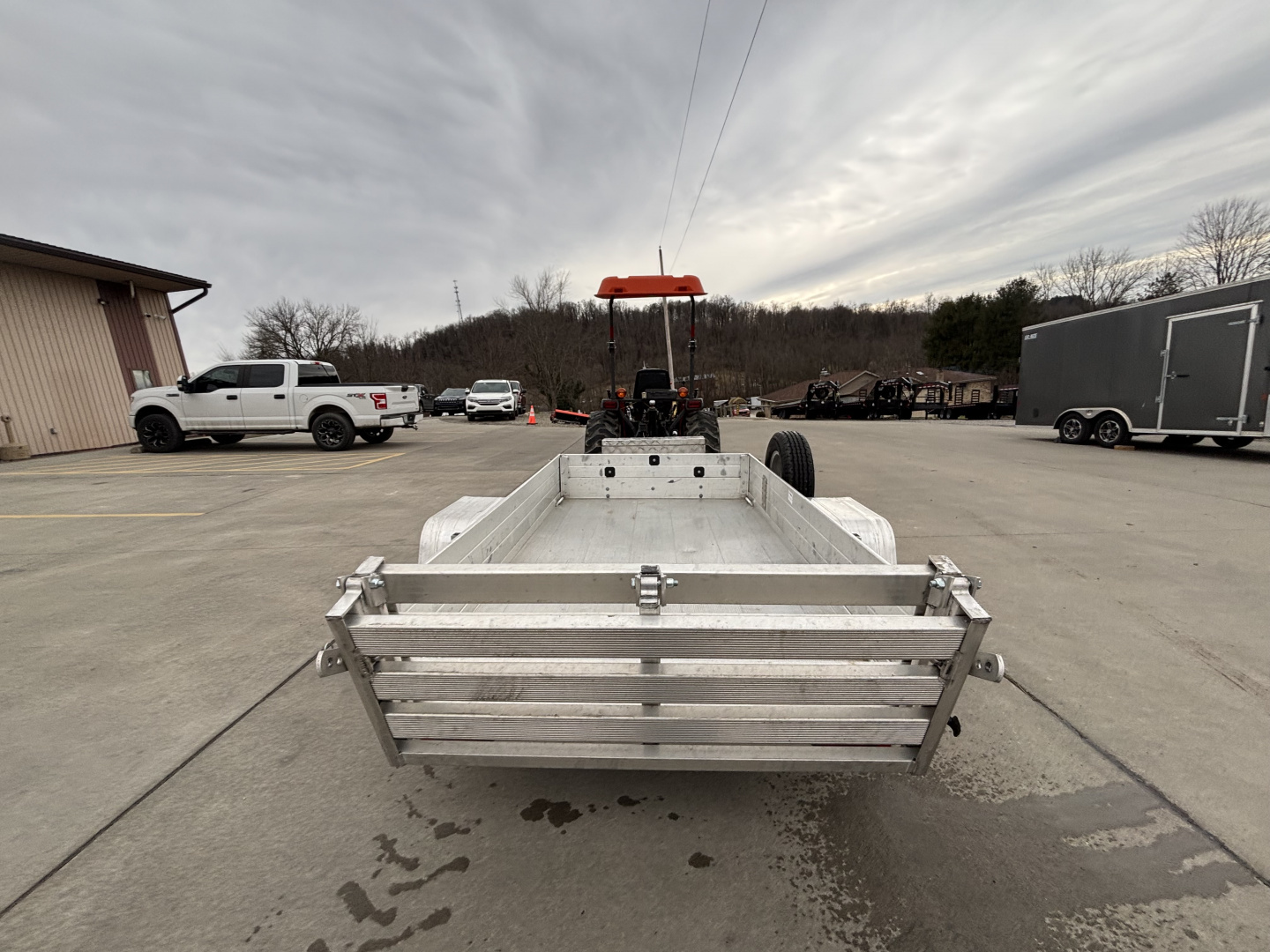 Used 2025 USED Aluma Trailers 548 Aluminum Utility Trailer W / Bi-Fold ...