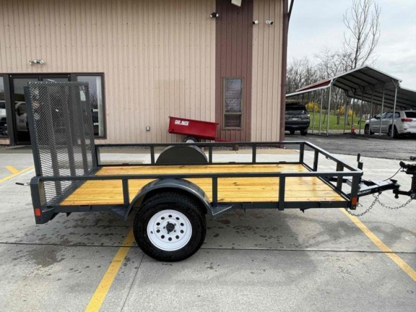 New 2025 Belmont Trailers 5'X 10' Utility Trailer - Charcoal Gray ...