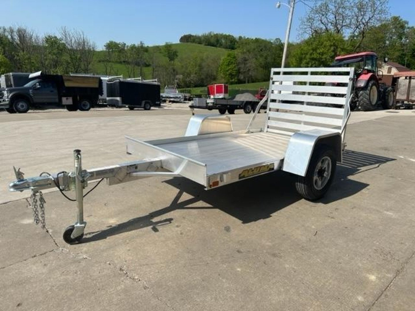 New 2026 Aluma Trailers 548 Aluminum Utility Trailer w/ Ramp - 2000 ...