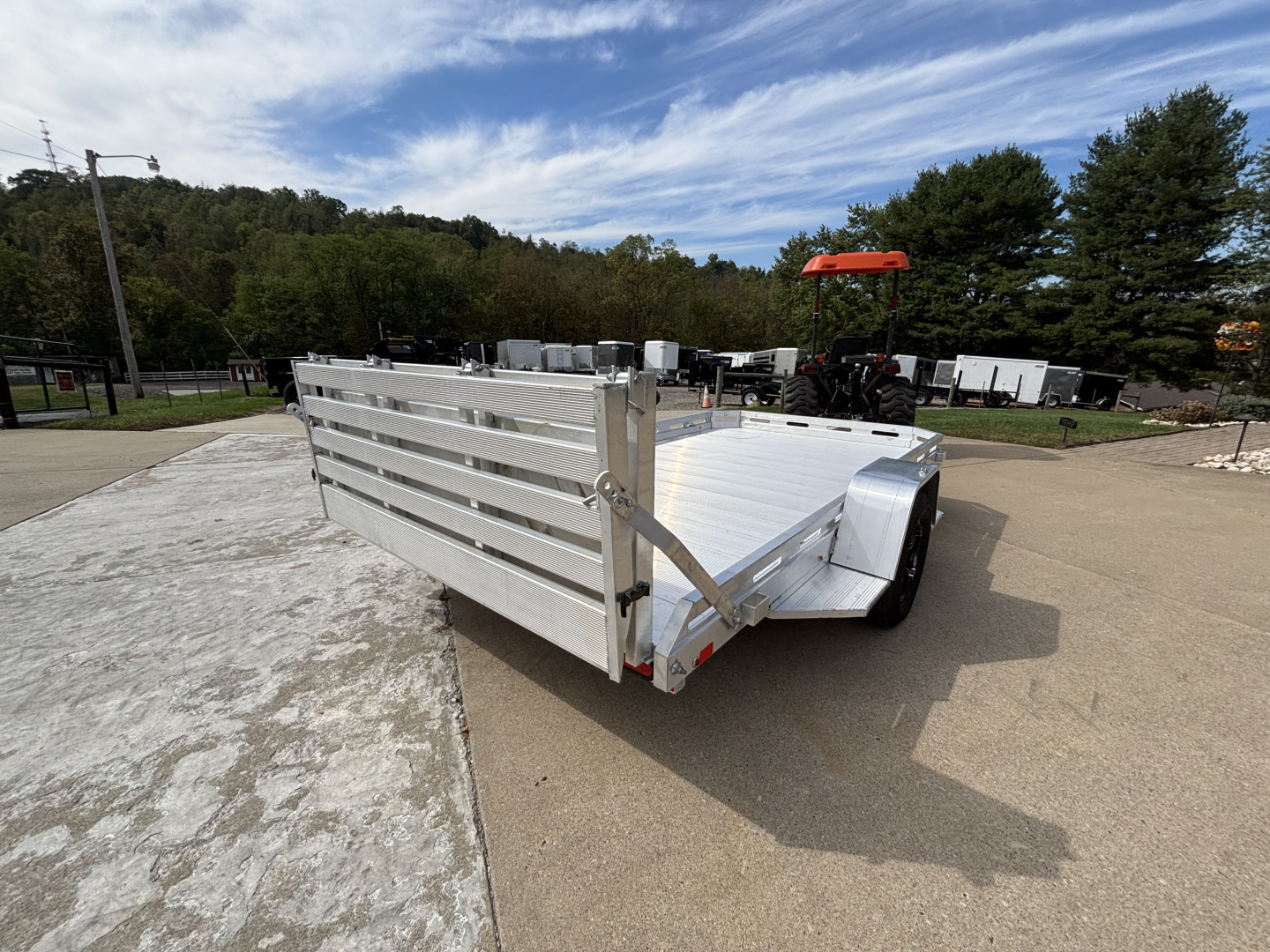 New 2026 Aluma Trailers 7712H-BT Executive Series Aluminum Utility ...
