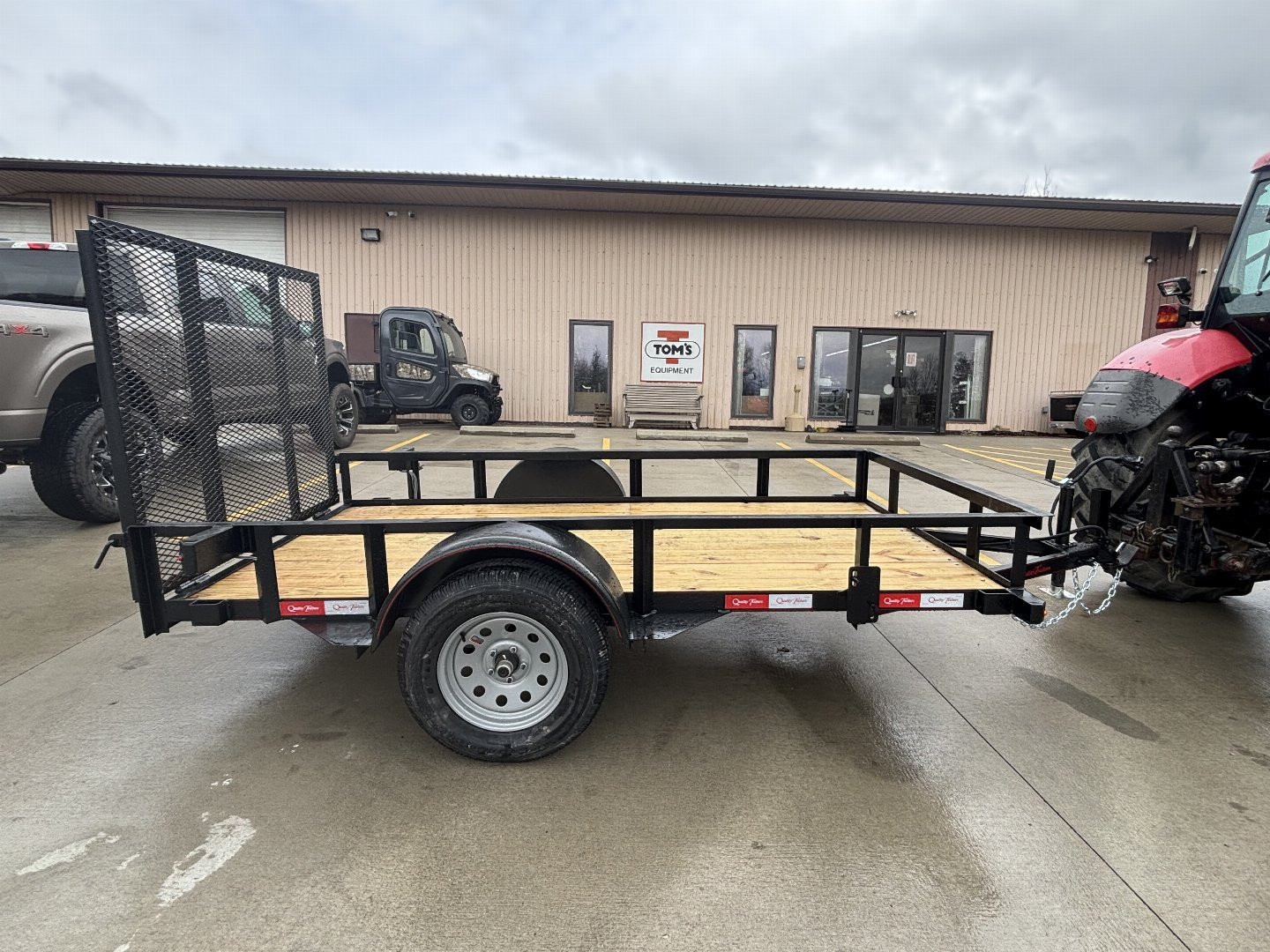 New 2025 Quality Trailers 5X10 General Duty Single Axle Utility Trailer ...
