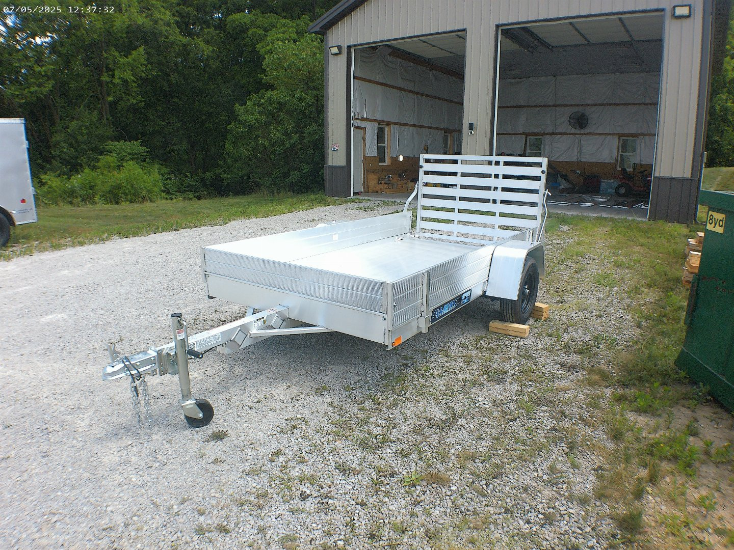 New 2026 Aluma 6310ESA-S Utility Trailer