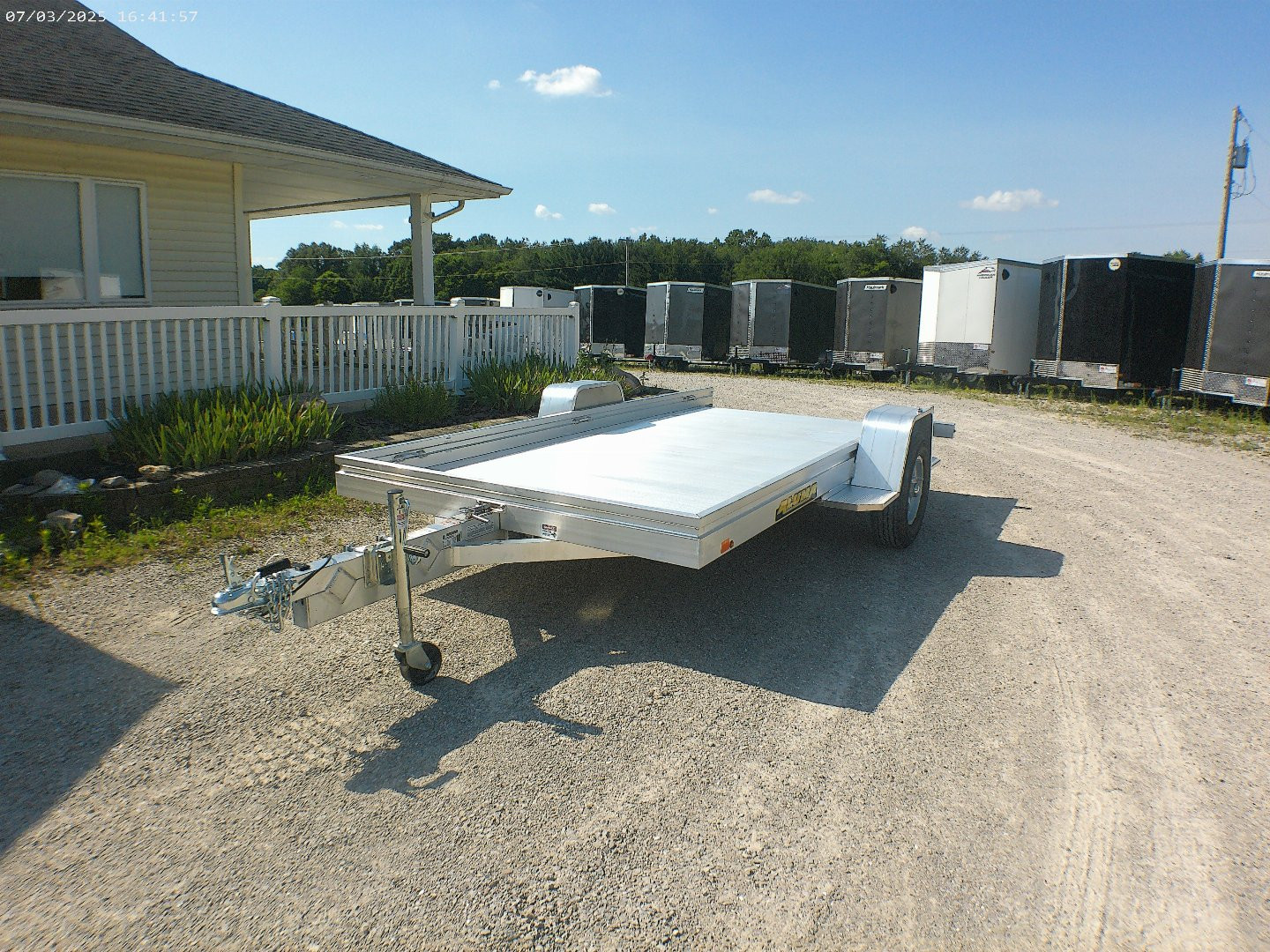 New 2026 Aluma 6812HTILT Tilt Trailer for sale in Middlebury, IN