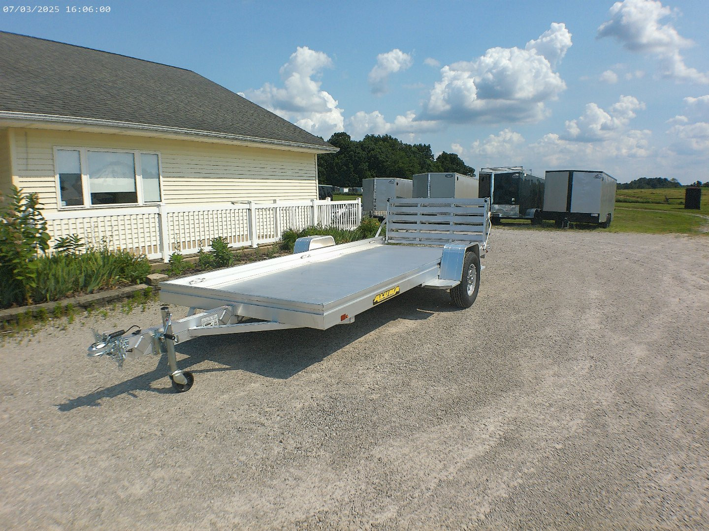 New 2026 Aluma 6814H-S-BT Utility Trailer for sale in Middlebury, IN
