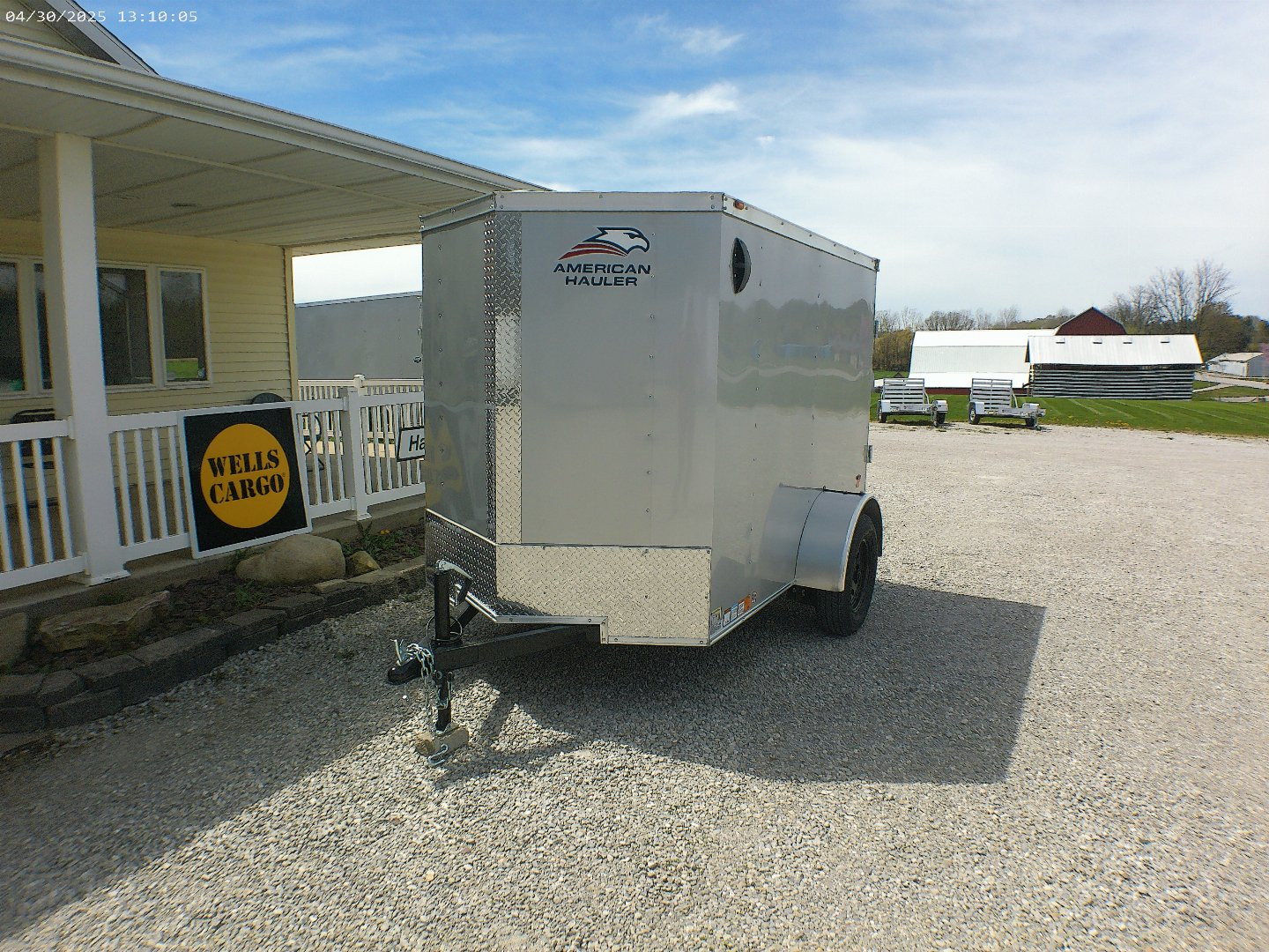 New 2025 American Hauler Arrow 5x8 Deluxe Cargo / Enclosed Trailer for ...