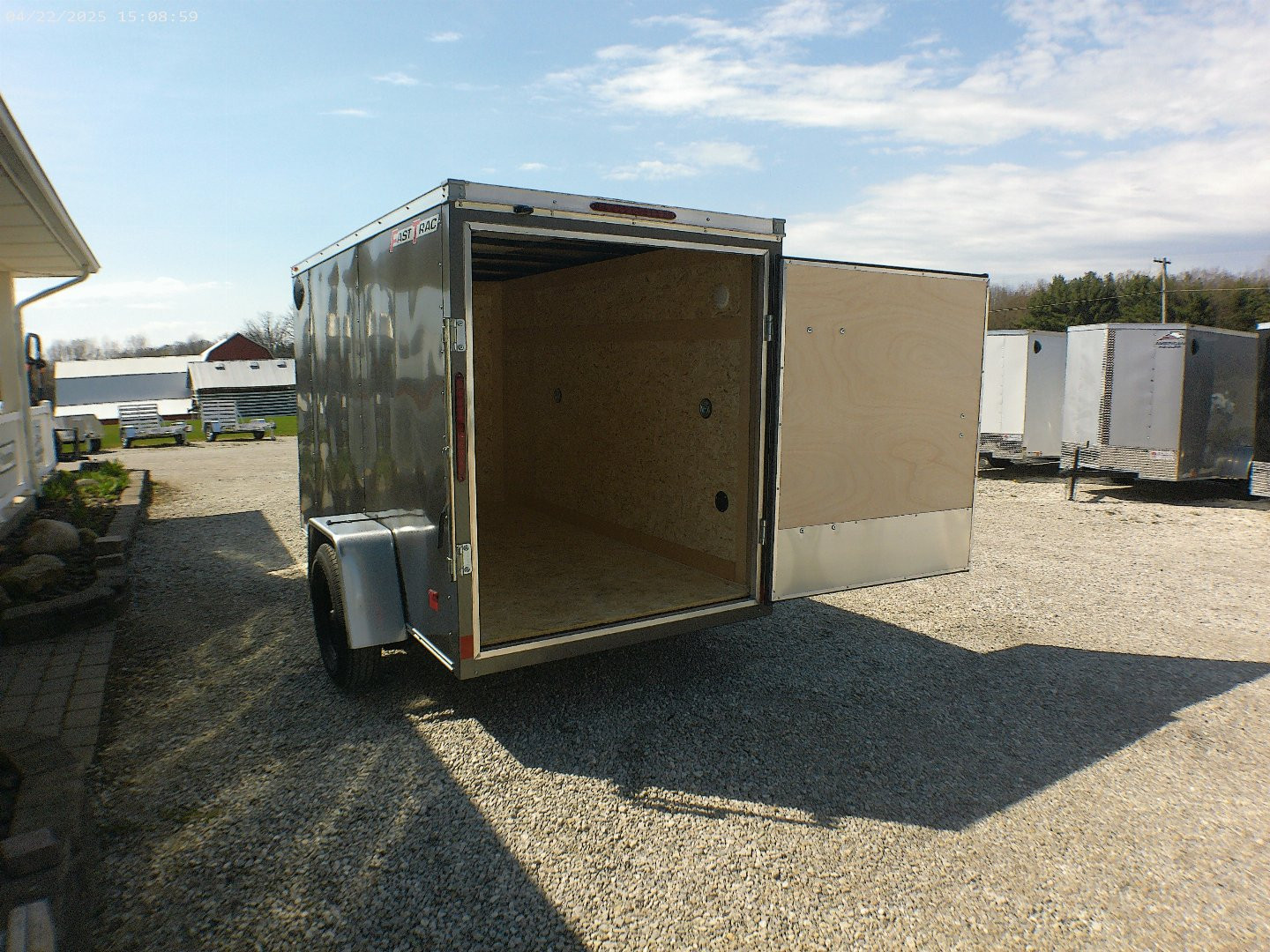 New 2025 5x10 Deluxe Cargo / Enclosed Trailer for sale in Middlebury, IN