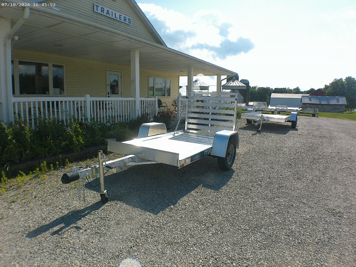 New 2025 Aluma 548S-TG Utility Trailer