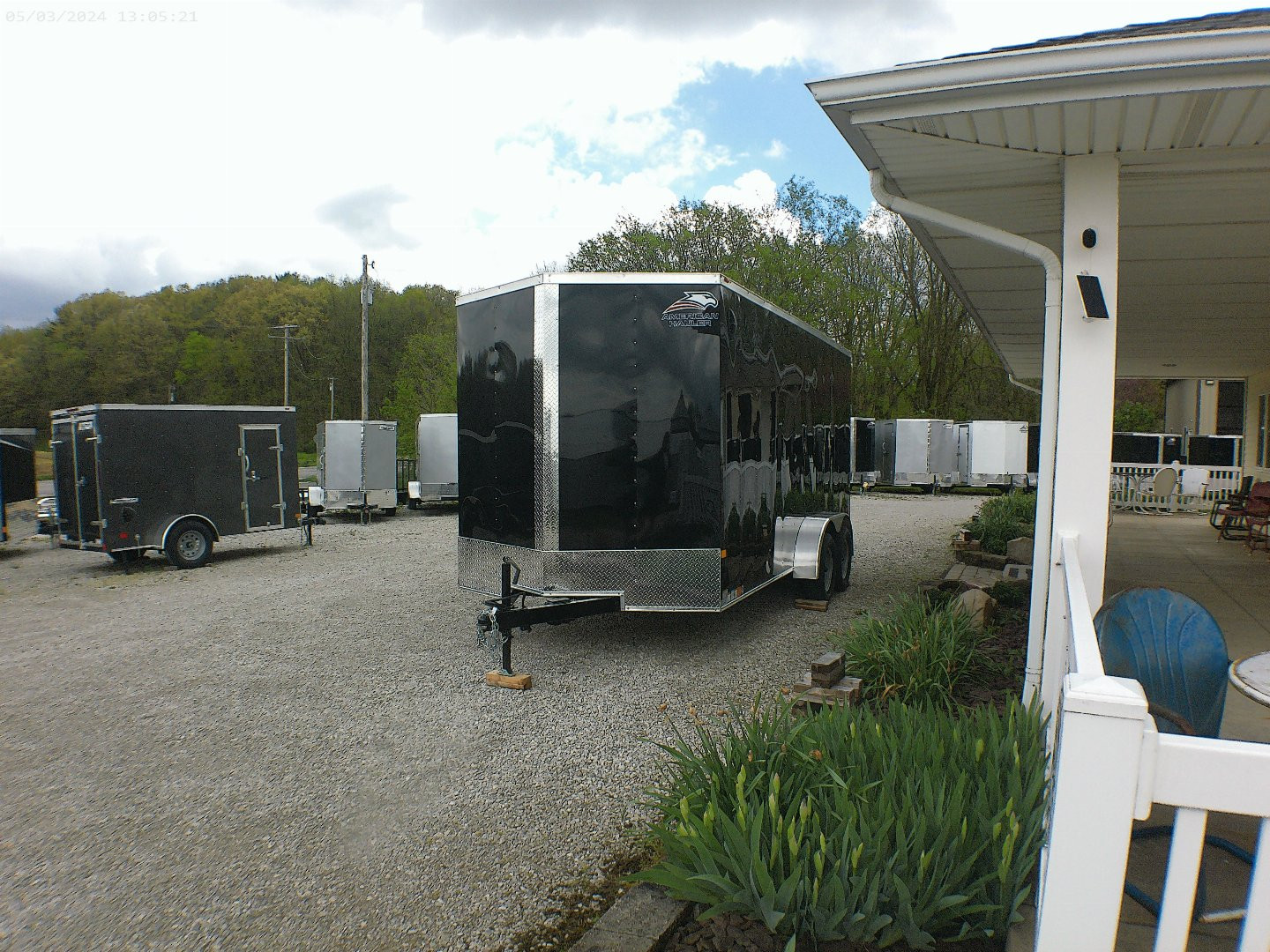 New 2024 American Hauler Arrow 7x16 Deluxe Cargo / Enclosed Trailer for ...