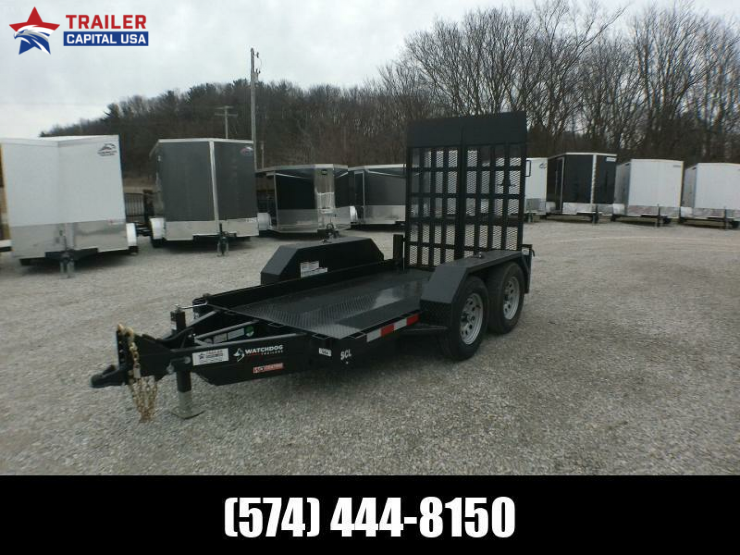 New 2023 Watchdog Low Ground Clearance 5X10 Equipment Trailer for sale ...