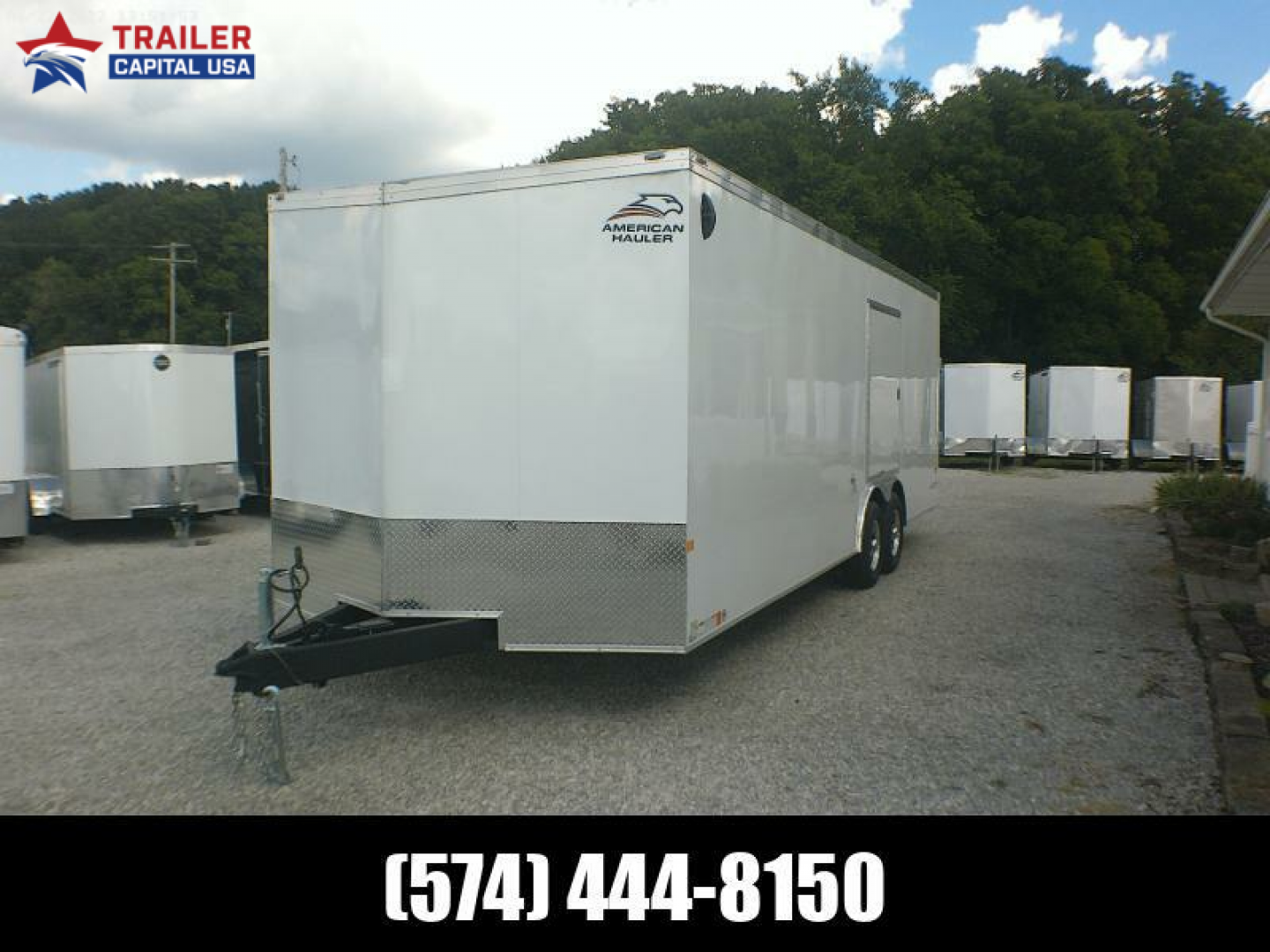 New 2023 American Hauler Night Hawk 8.5x24 Car / Racing Trailer