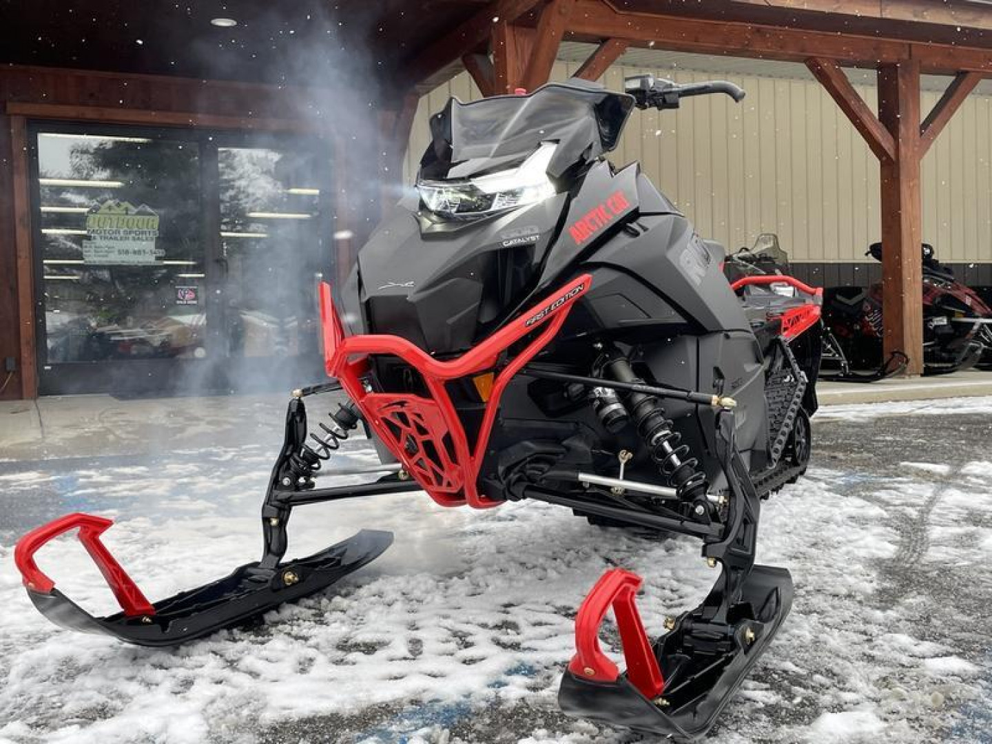 New 2024 Arctic Cat RIOT 600 146 ATC ES Snowmobile