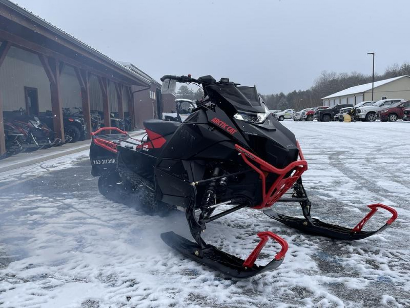 New 2024 Arctic Cat RIOT 600 146 ATC ES Snowmobile
