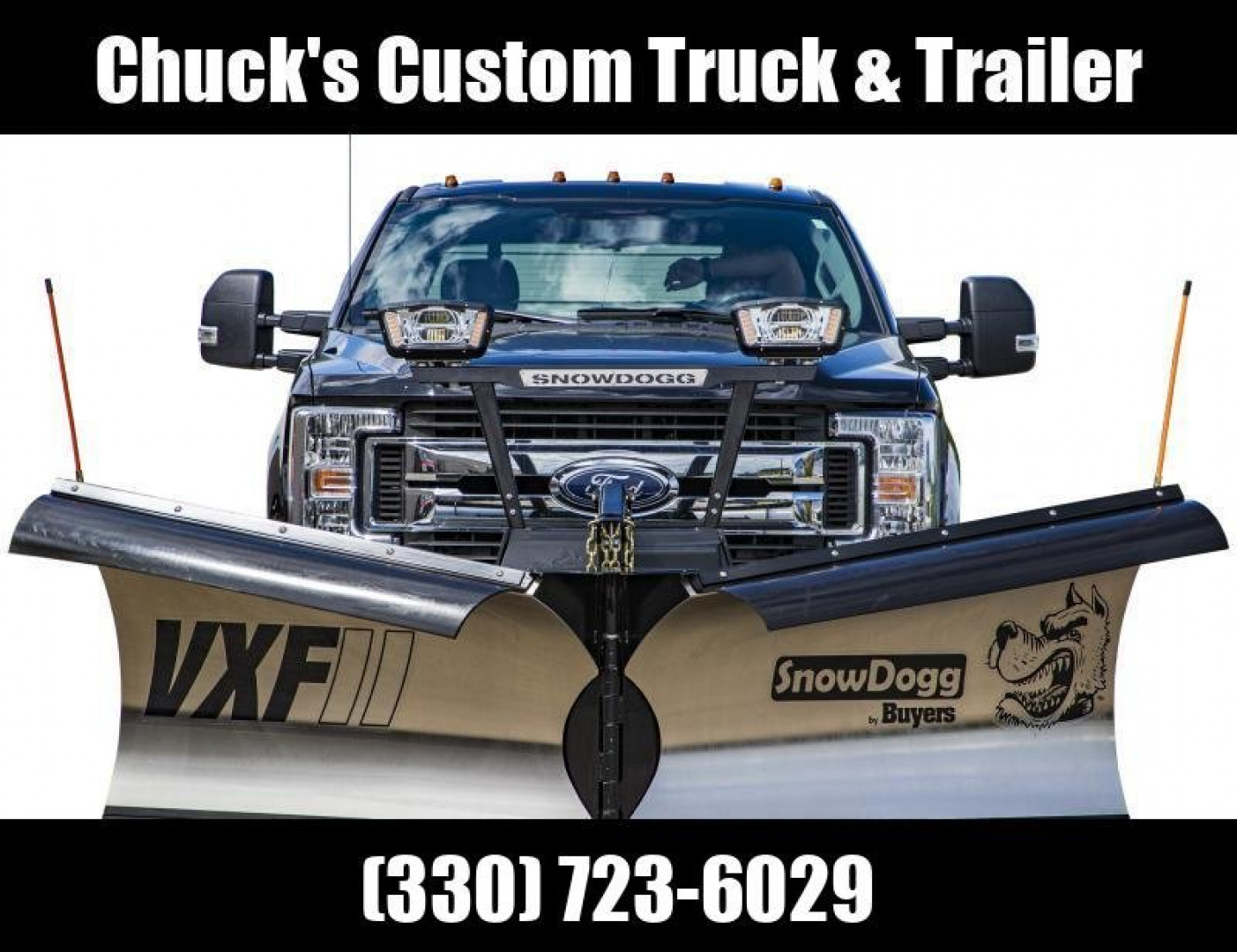 New SnowDogg 9'6" V PLOW STAINLESS STEEL Snow Plow