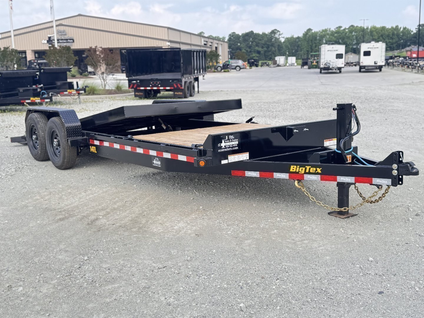 New 2026 Big Tex Trailers 14TL- 22' Heavy Duty Tilt Trailer