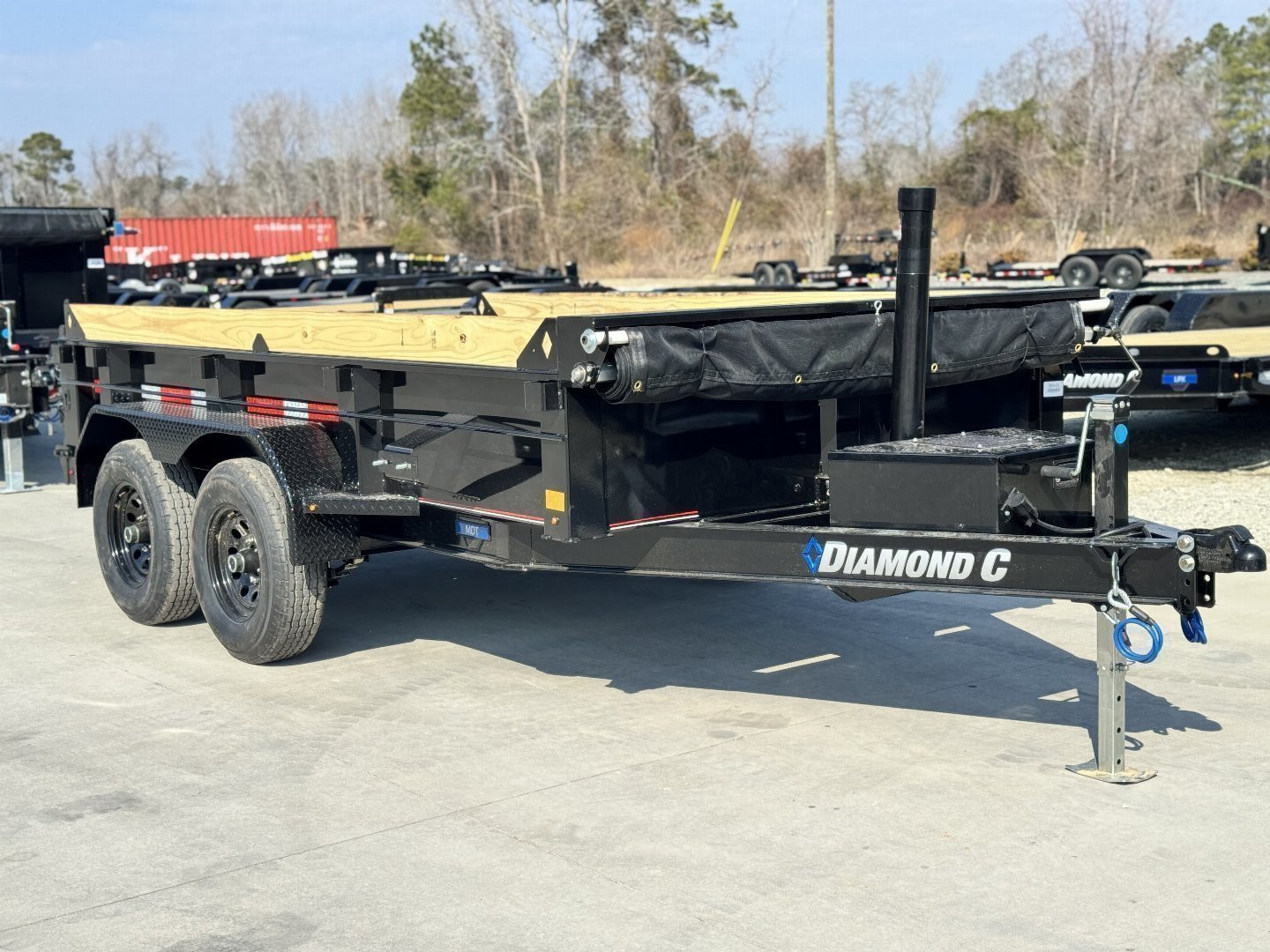 New 2025 Diamond C Trailers MDT206-12 Dump Trailer
