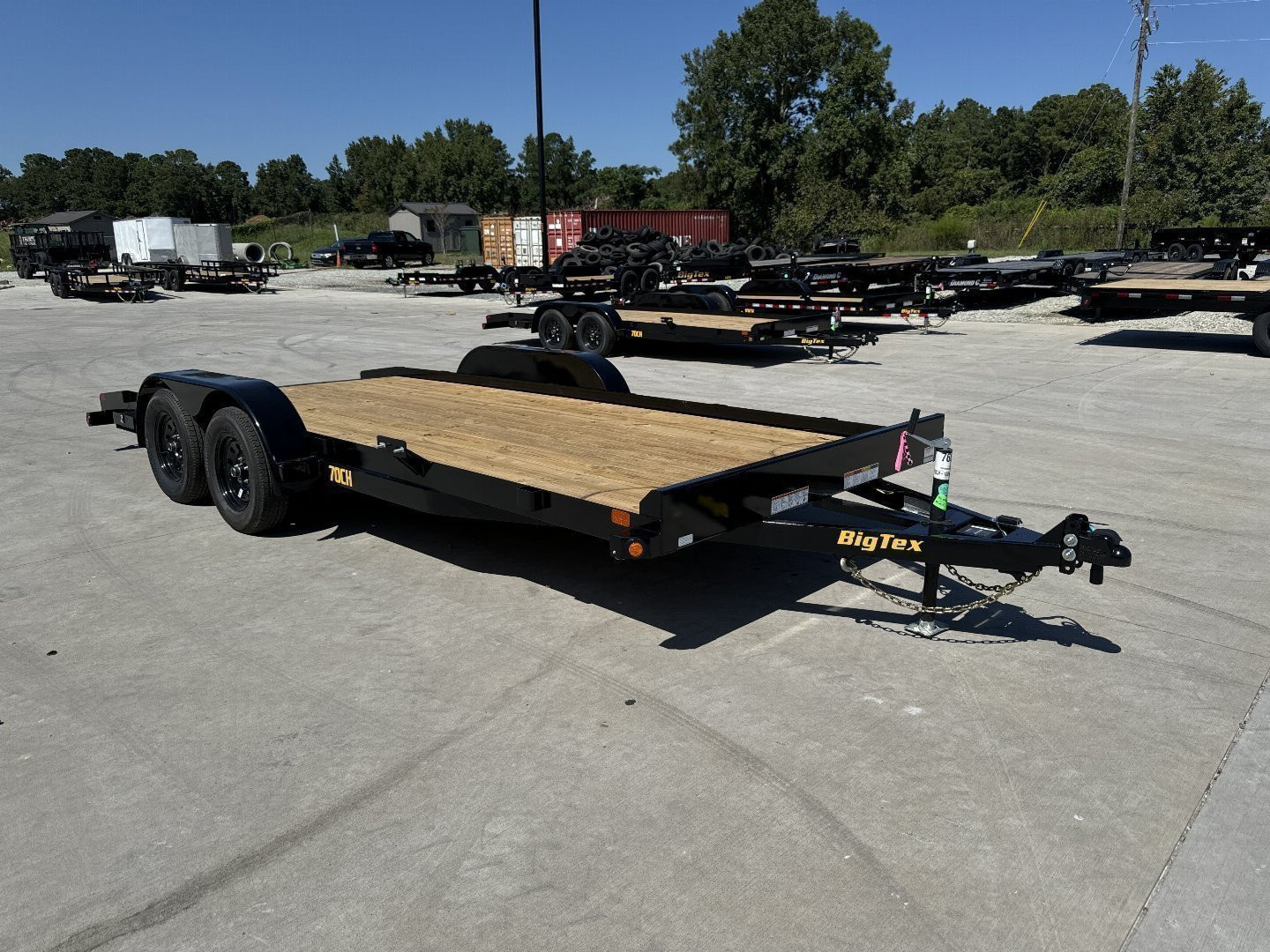 New 2025 BIG TEX TRAILER MFG LLC 70CH-18' Tandem Axle Car Hauler