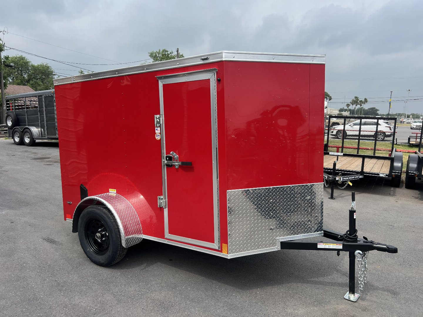 New 2025 Stallion Manufacturing LLC 5x8 SA Cargo / Enclosed Trailer for ...