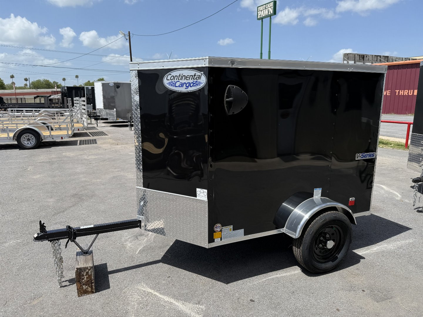 New 2025 Continental Cargo 4x6 Cargo / Enclosed Trailer