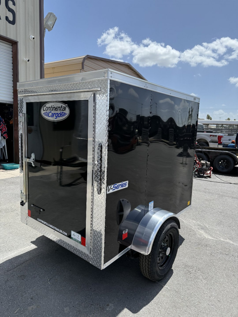 New 2025 Continental Cargo 4x6 Cargo / Enclosed Trailer for sale in La ...