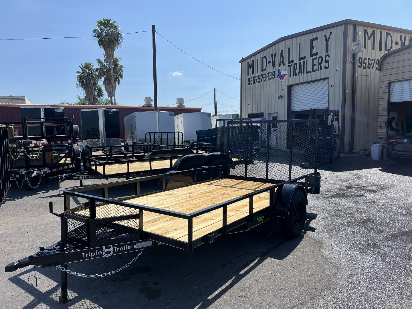 New 2025 Triple R 6x12 SA Utility Trailer