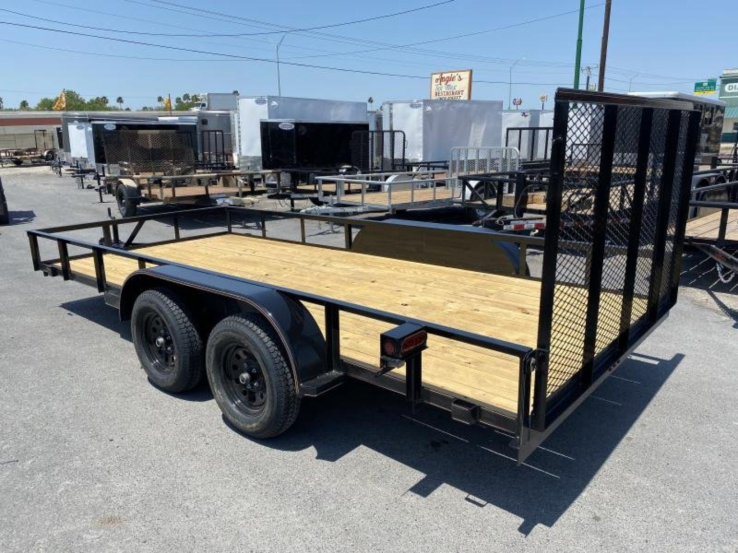 New 2025 Triple R 83inX16FT Utility Trailer for sale in La Feria, TX