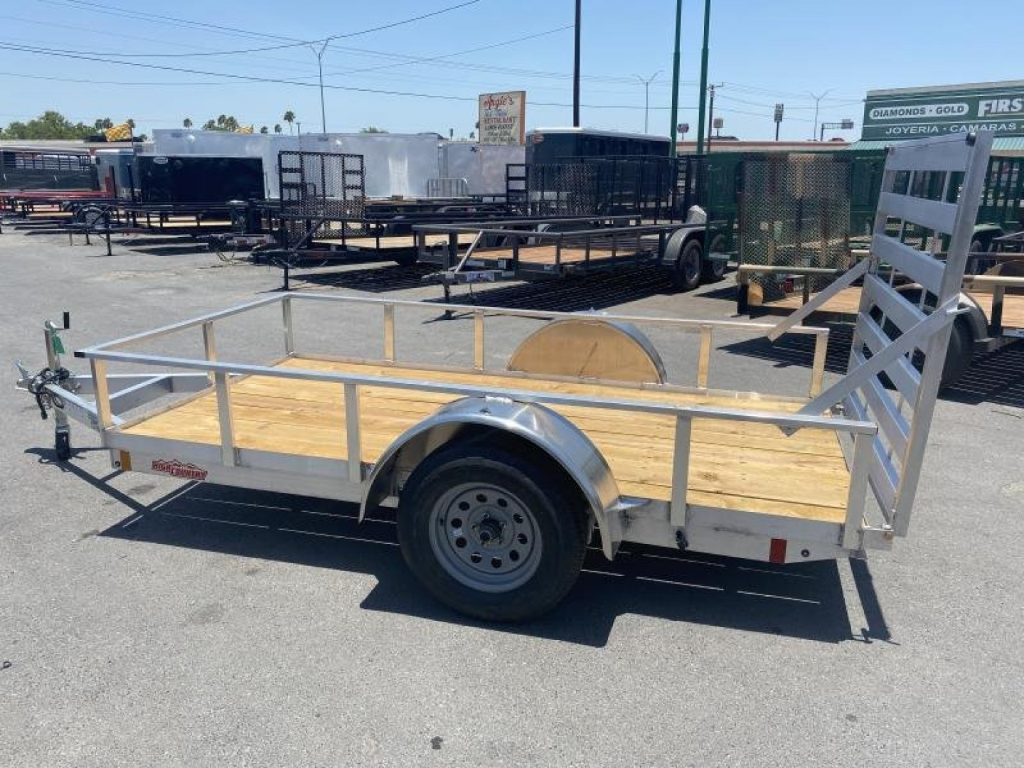 New 2023 ALCOM ALUMINUM 5X10FT Utility Trailer for sale in La Feria, TX