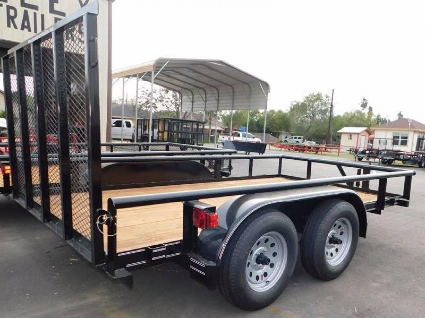 New 2023 Texas Bragg 6 x 12 Tandem Axle Utility Trailer