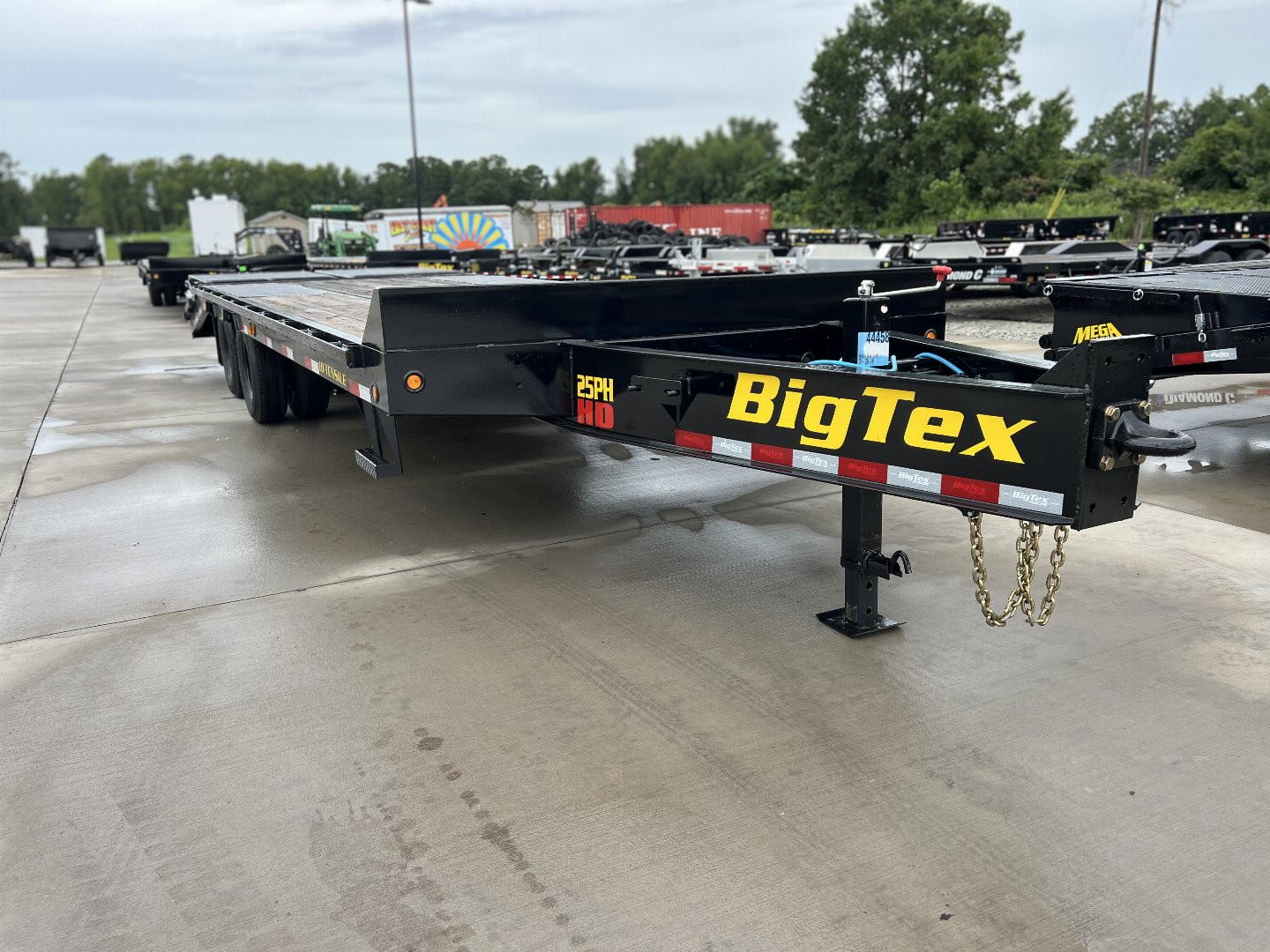 New 2025 Big Tex Trailers 22PH 20+5 Tandem Dual Wheel Pintle Hitch ...