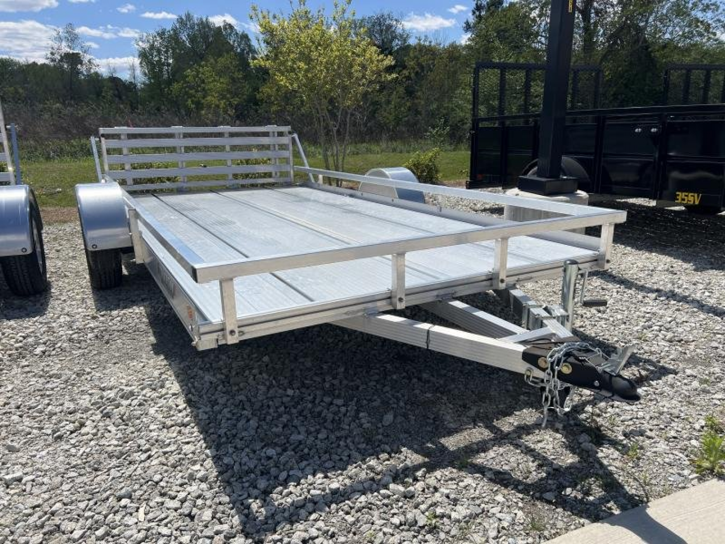 New ALUMINUM UTILITY Triton 81"x14' with Bi-Fold Gate for sale in ...