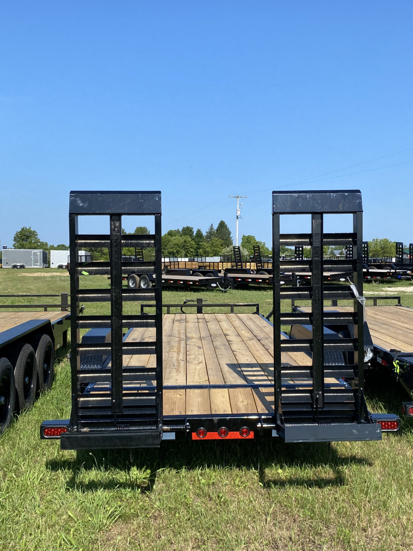 New 2026 Load Trail 22' Car Hauler STAND UP RAMPS