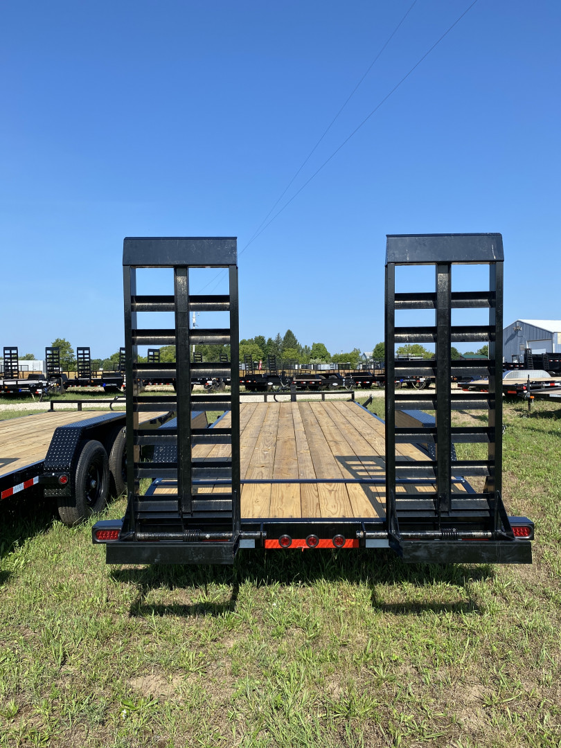 New 2026 Load Trail 22' Car Hauler STAND UP RAMPS for sale in Grawn, MI