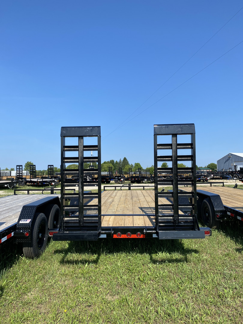 New 2026 Load Trail 20' Car Hauler STAND UP RAMPS for sale in Grawn, MI