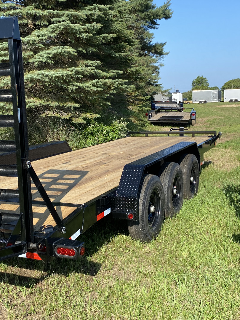 New 2026 Load Trail 22' Car Hauler STAND UP RAMPS